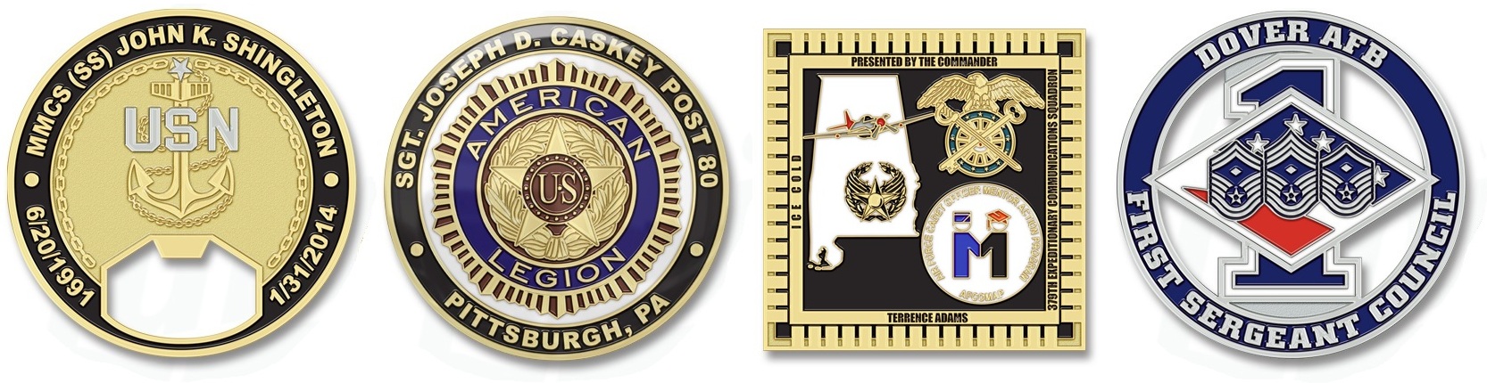 Coin Gallery | Custom Challenge Coins